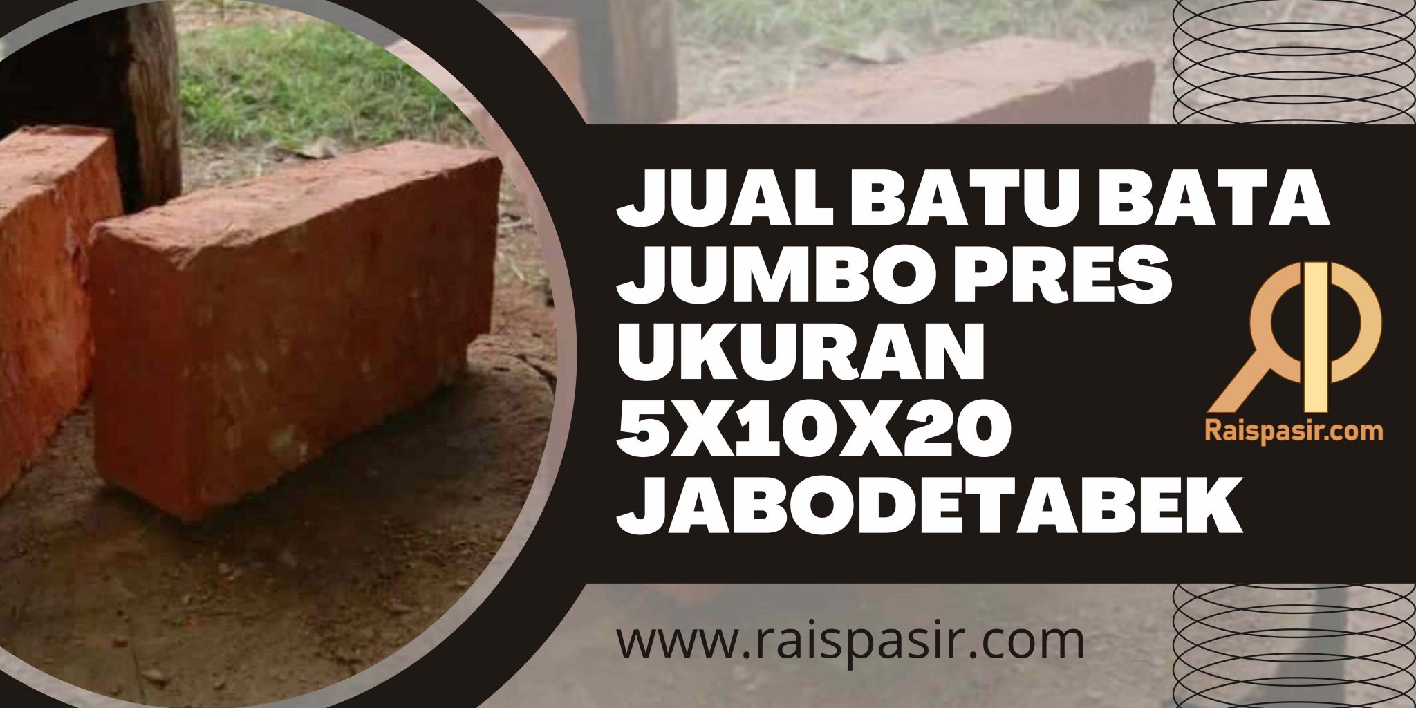 Jual Batu Bata Jumbo Pres ukuran 5x10x20 JABODETABEK - Raispasir.com